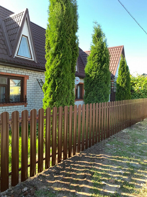 Çitler, parmaklıklar Мастеразаборов, Ramenskoye, foto