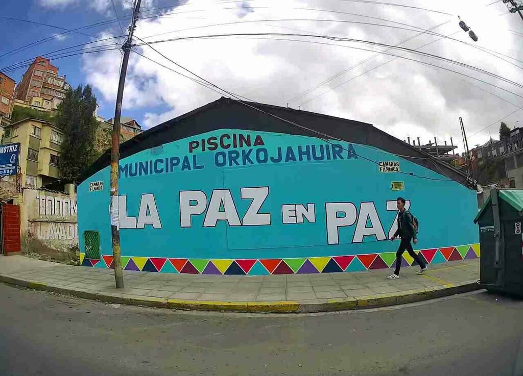 Spor alanı Orko Jahuira, La Paz, foto