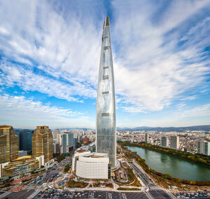 Signiel Seoul (Seoul, Line 6, World Cup Stadium metro station), otel  Seul'dan