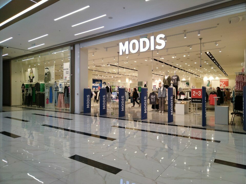 Giyim mağazası Modis, Moskova, foto