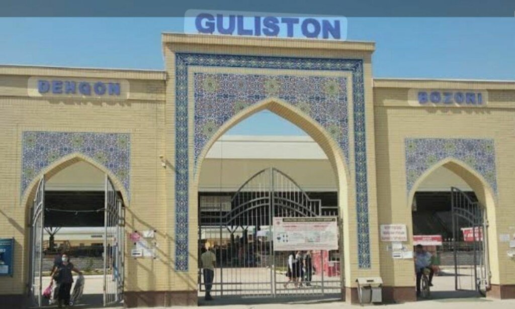 Pazarlar ve çarşılar Новый рынок, Gülistan, foto