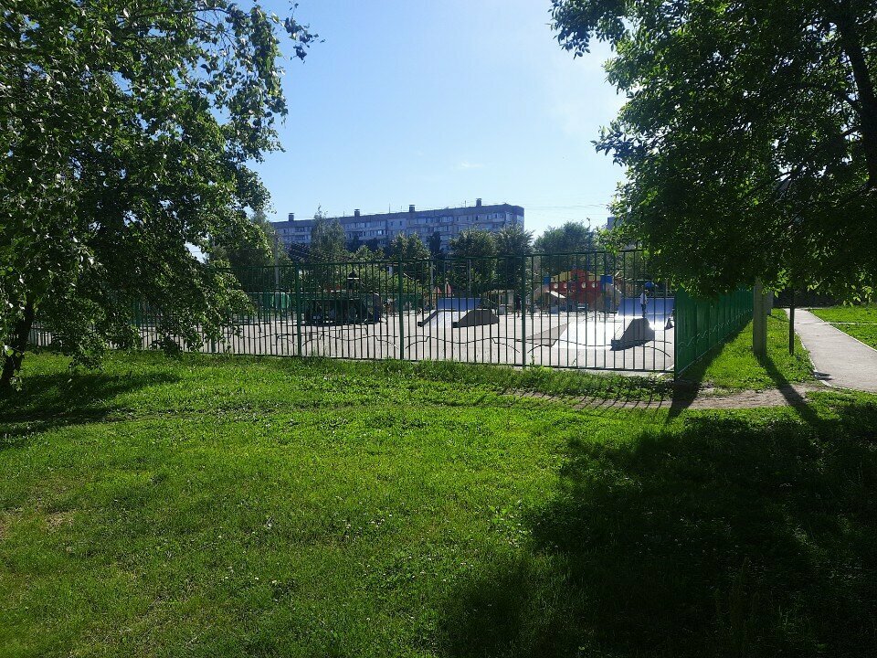 Kaykay parkı Скейт-парк, Biysk, foto