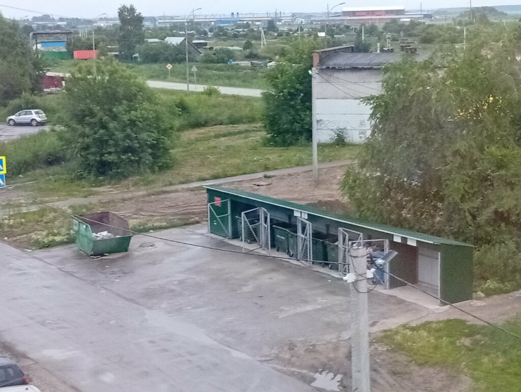 Çöp alanları Trash and garbage disposal area, Novosibirskaya oblastı, foto