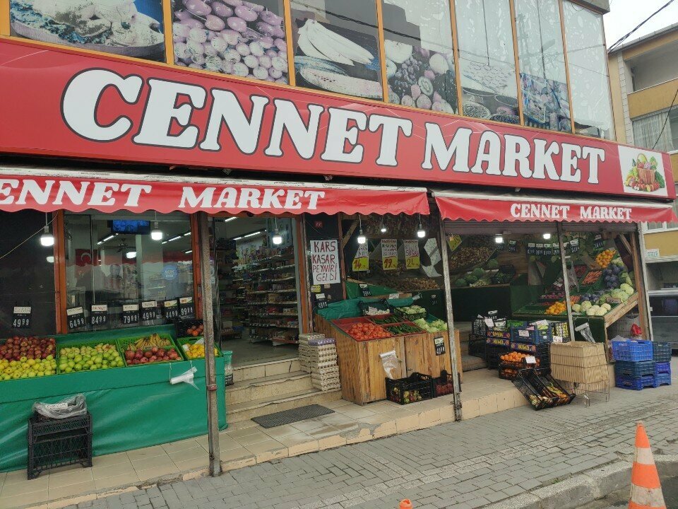 Süpermarket Cennet Market, İstanbul, foto