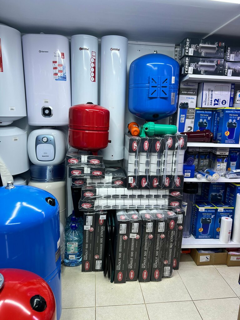 Banyo ve klozet mağazaları Santehnikava, Moskova ve Moskovskaya oblastı, foto