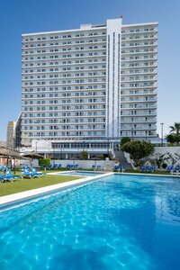 Hotel Poseidón Playa (Comunidad Autónoma de Valenciana, Alicante, Benidorm, Avenida República Argentina), otel  Benidorm'dan