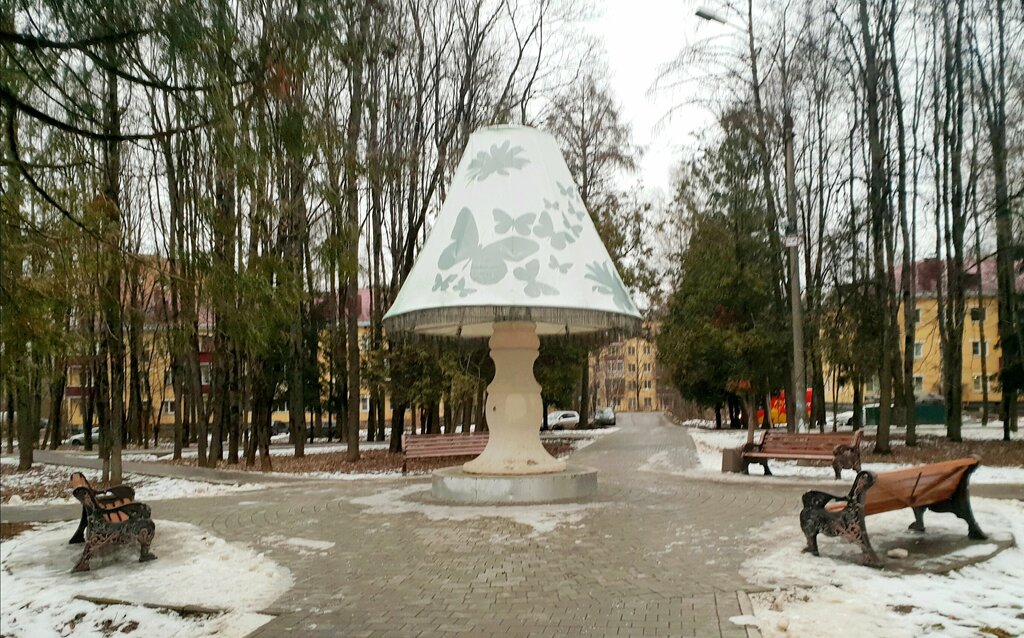 Kültür ve eğlence parkları сквер У лампы, Moskova ve Moskovskaya oblastı, foto