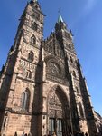 St. Lorenz Kirche (Bavaria, Nürnberg, Lorenzer Platz, 1), protestan kilisesi  Bavyera'dan