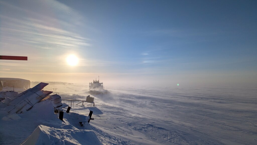 i̇skele пристань Гыда, Yamal‑Nenets Özerk Bölgesi, foto