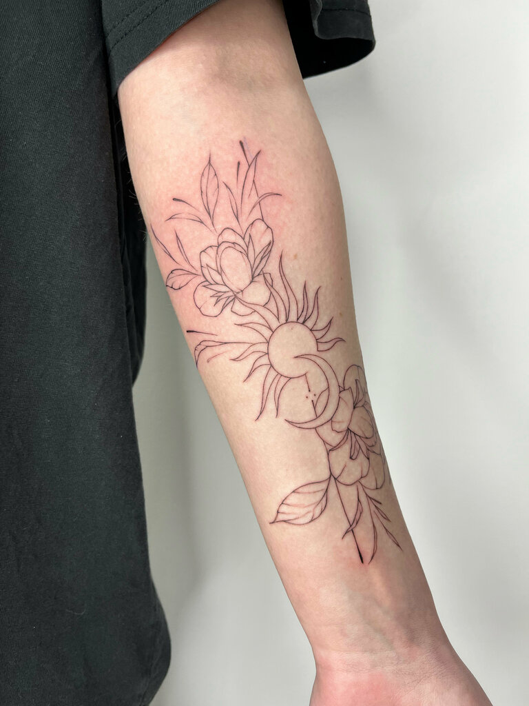Dövmeciler Catharsis. Tattoo. Pm, Kolomna, foto