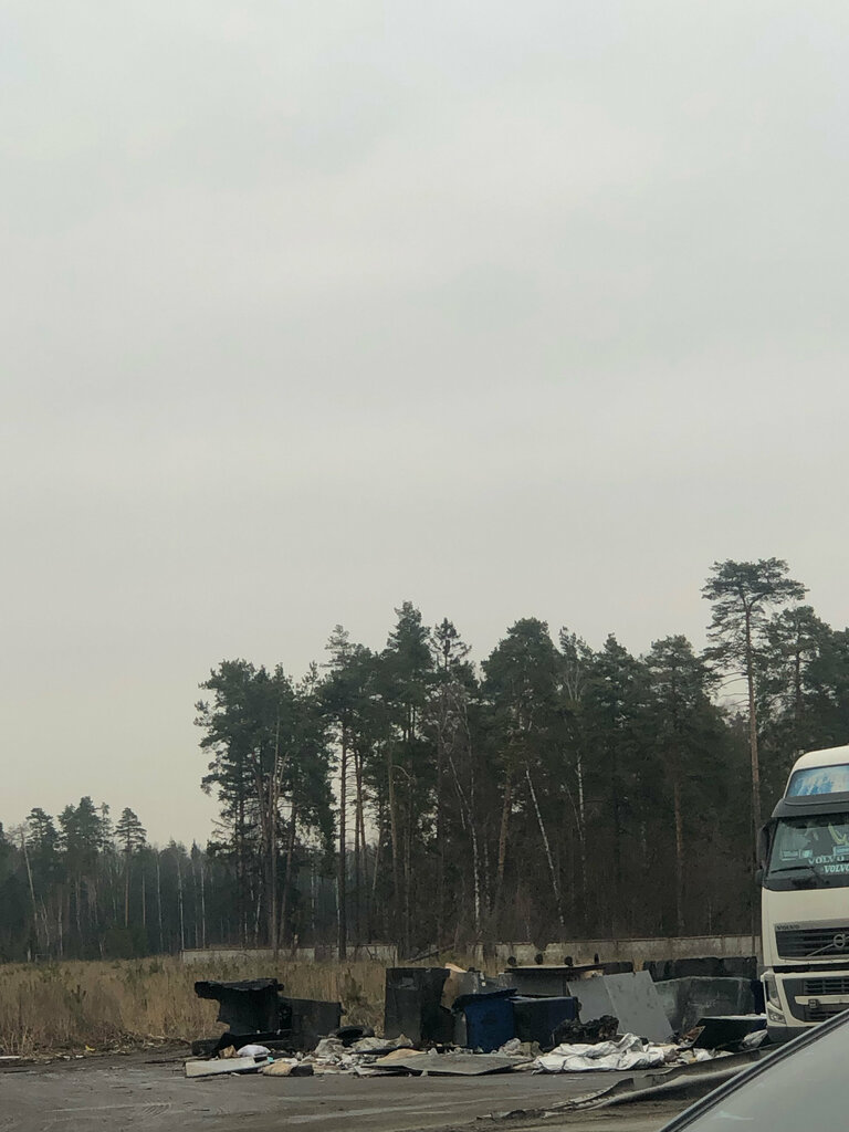 Yol kenarı dinlenme alanı Придорожная зона отдыха, Moskova ve Moskovskaya oblastı, foto