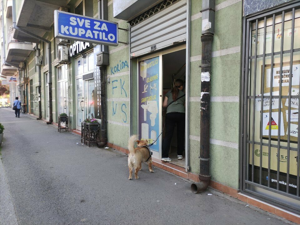 Banyo ve klozet mağazaları Sve za kupatilo, Novi Sad, foto