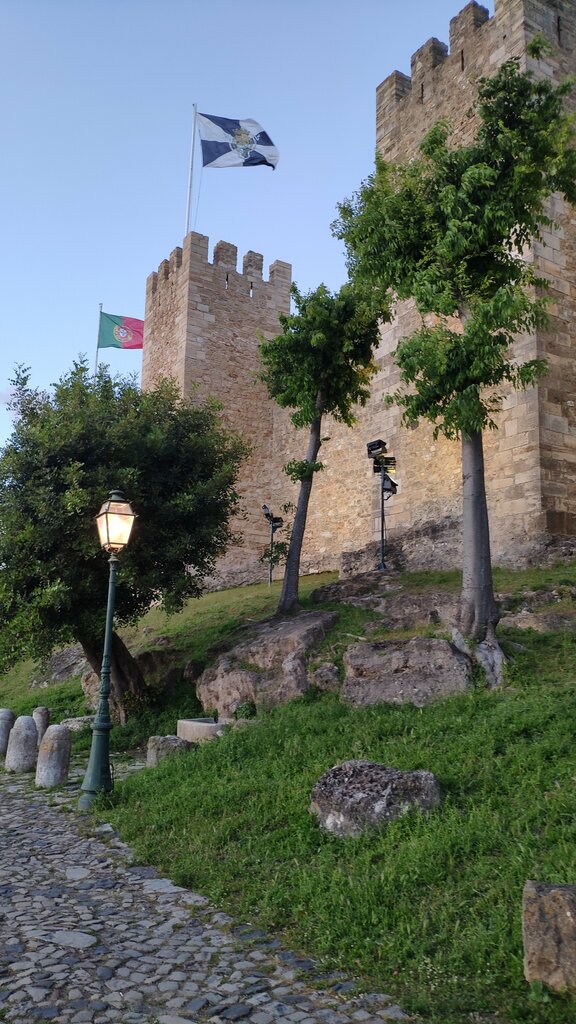 Turistik yerler Castelo de São Jorge, Lizbon, foto