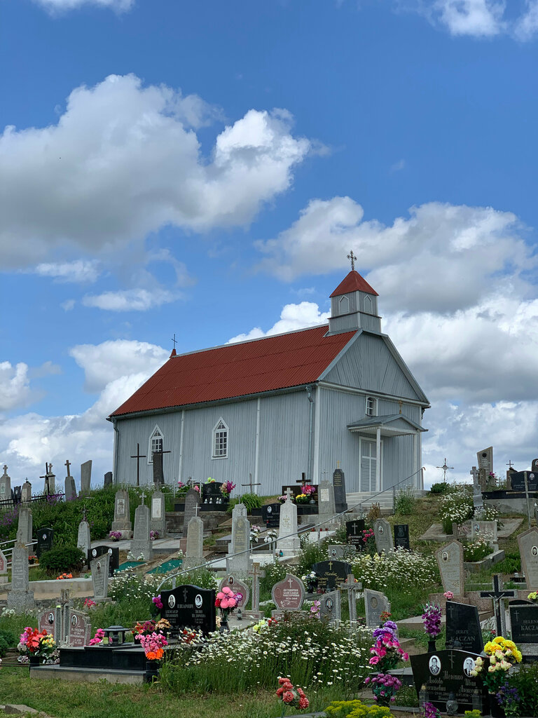 Katolik kiliseleri Петропавловская каплица, Grodnenskaya oblastı, foto