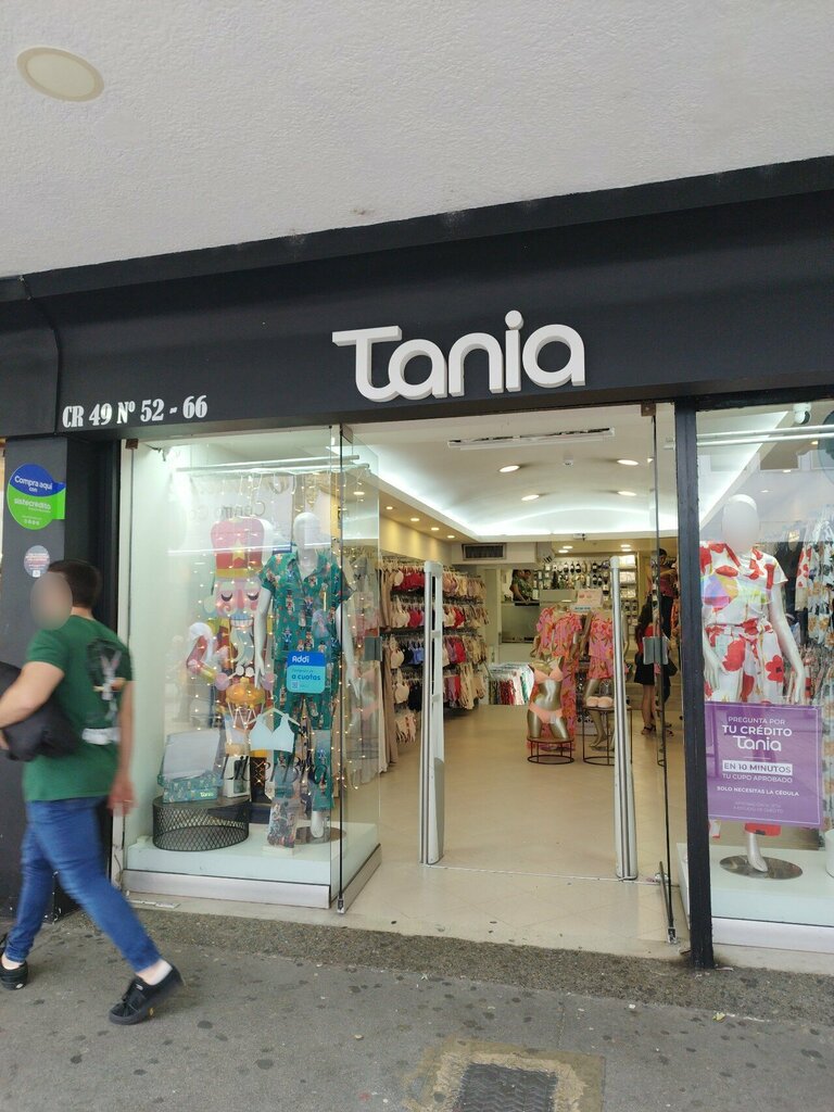 Giyim mağazası Tania, Medellin, foto
