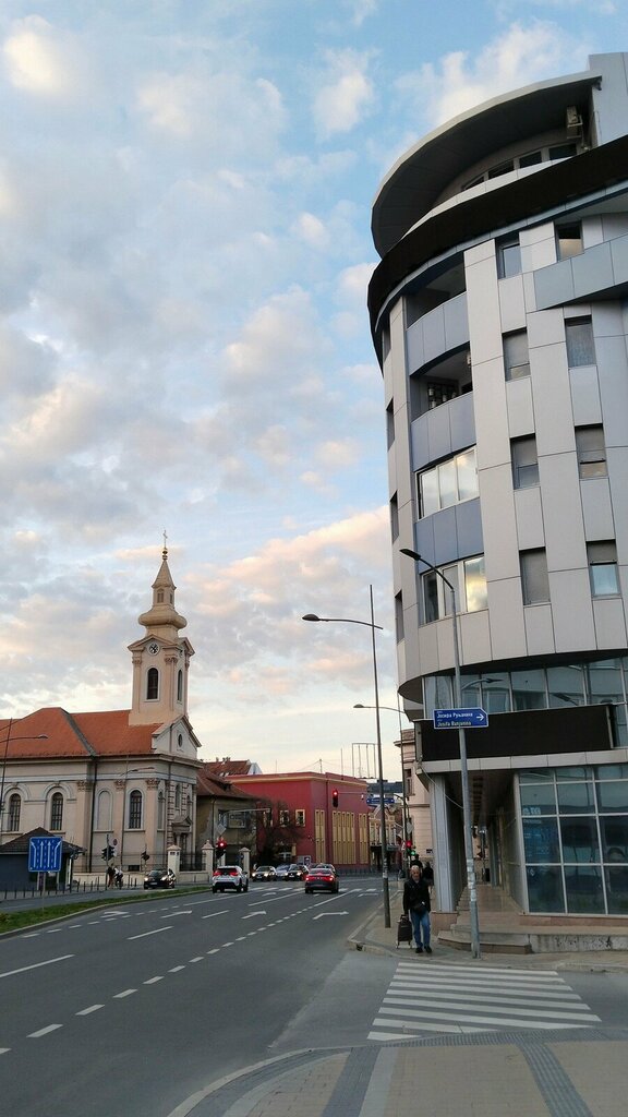 Protestan kilisesi Евангелистичка црква у Новом Саду, Novi Sad, foto