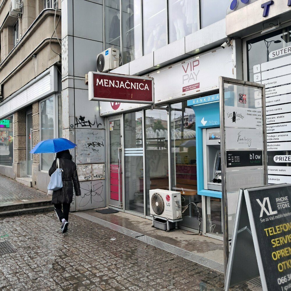 Döviz büroları Menjačnica, Belgrad, foto