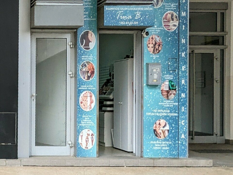 Güzellik salonu Tina B, Belgrad, foto