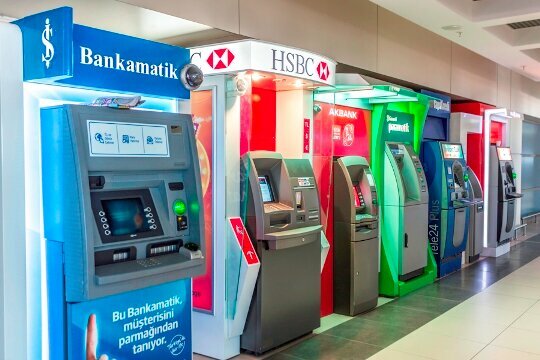 ATM'ler Türkiye İş Bankası Bankamatik, Antalya, foto