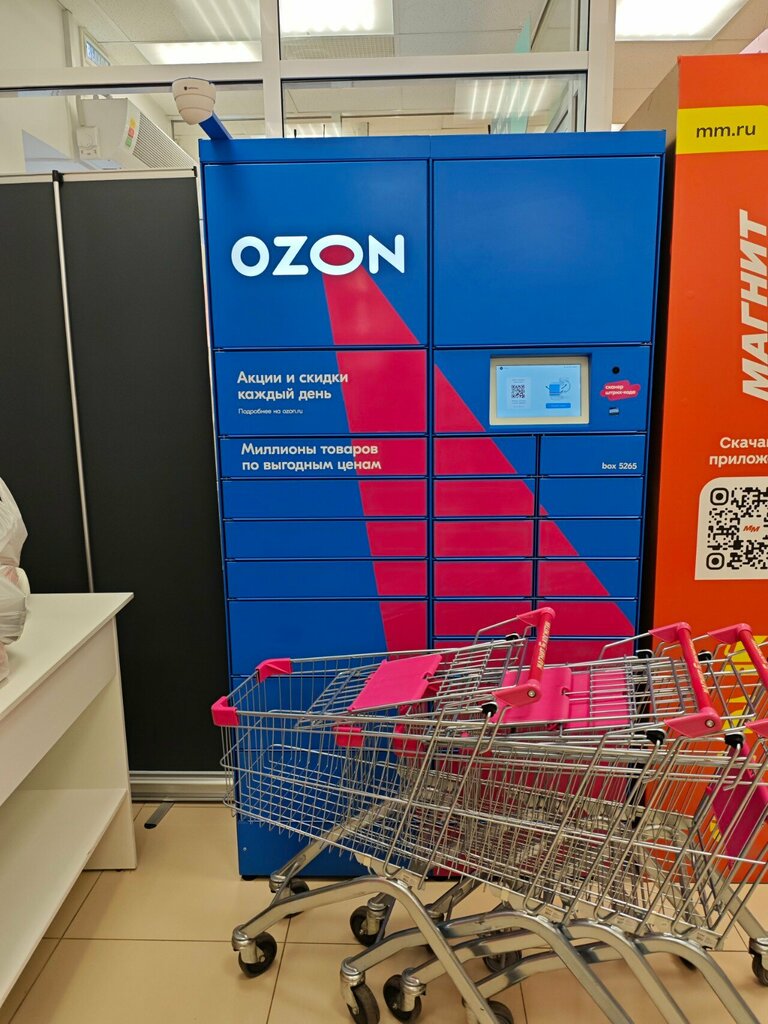 Parsel otomatı Озон, Magnitogorsk, foto