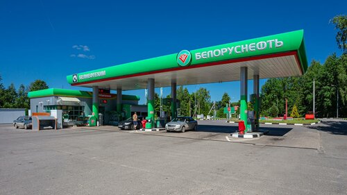 Benzin istasyonu Belorusneft, Pastavy, foto