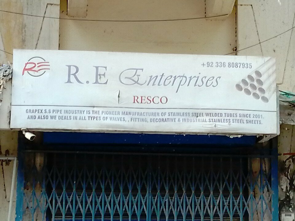 Hadde metal üretim ve satışı R. E enterprise, Karaçi, foto