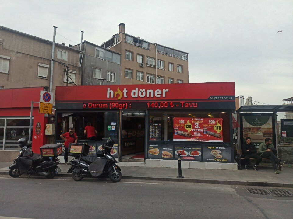 Fast food Hot Döner, İstanbul, foto