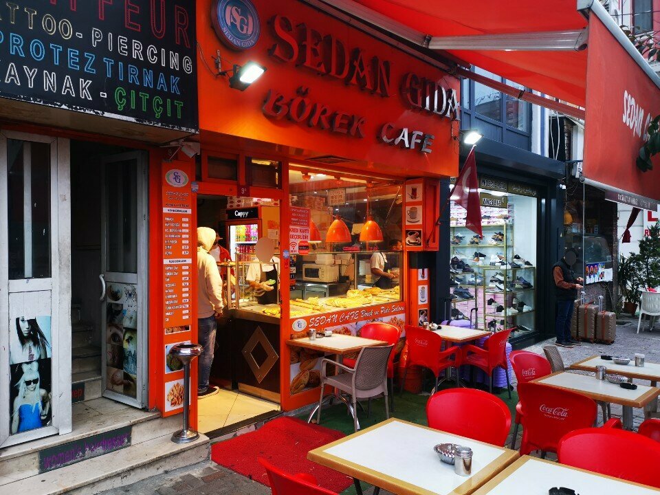 Fast food Sedan Gıda Börek Cafe, İstanbul, foto
