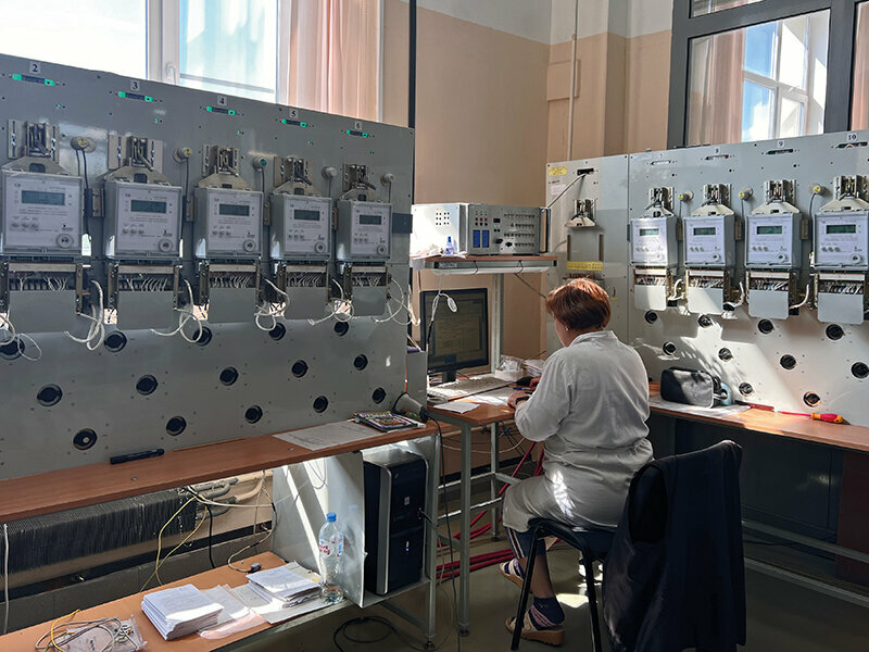 Elektrik sayaçları TechnoEnergo, Nijni Novgorod, foto