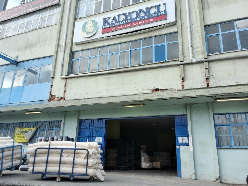 Tekstil fabrikaları Kalyoncu Tekstil, İstanbul, foto
