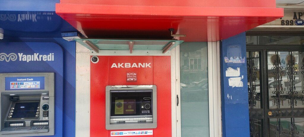 ATM'ler Akbank ATM, İzmir, foto