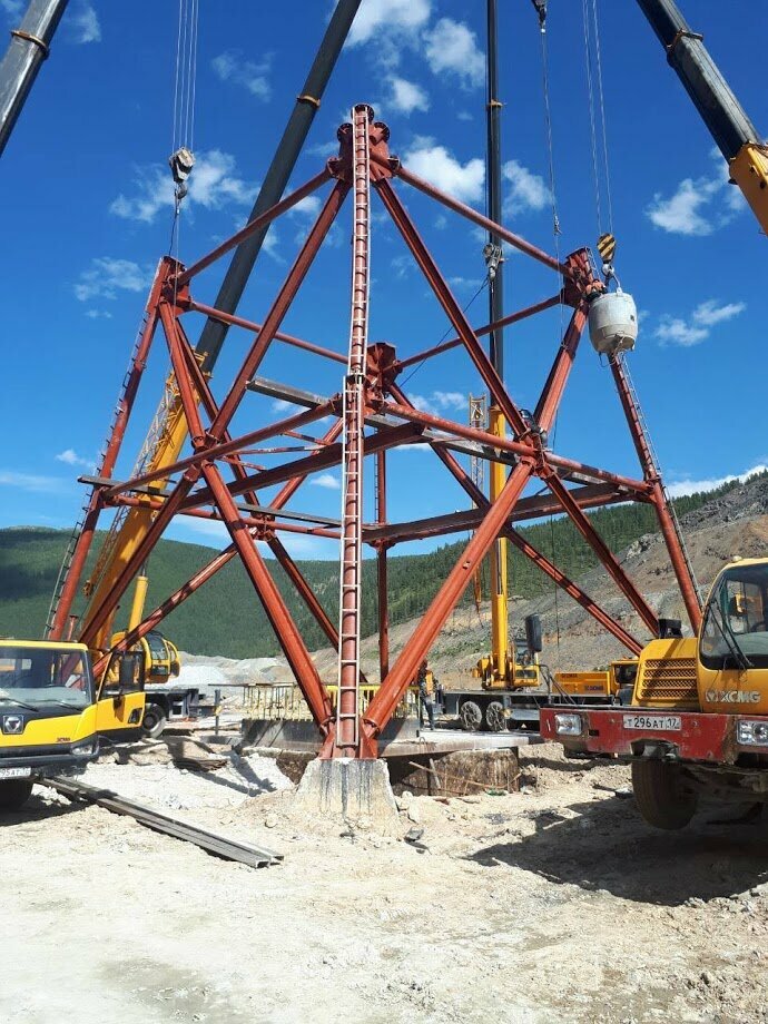 Rezervuar ve sıvı nakliye ekipmanları Стальмонтаж, Hakasya, foto