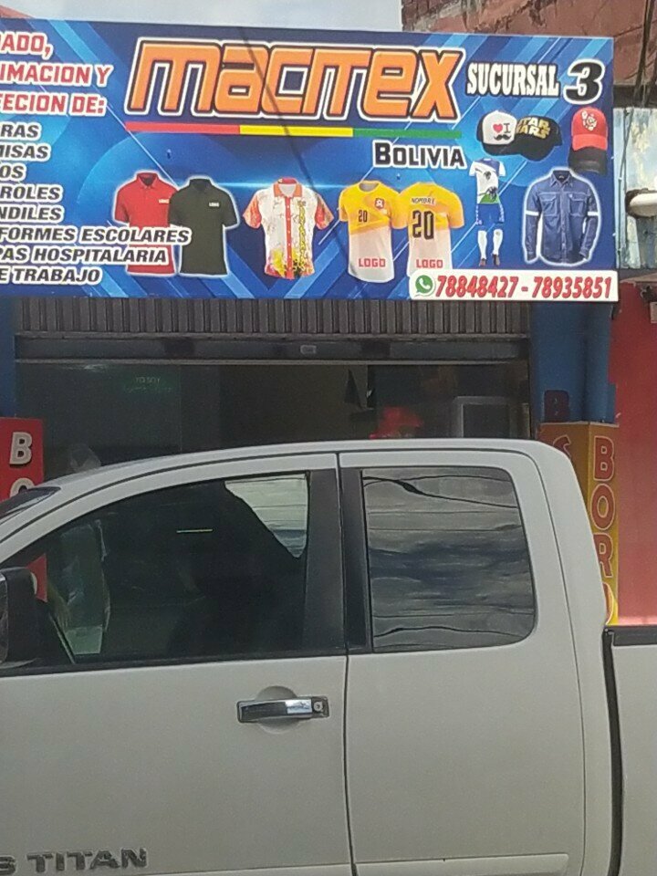 Dış giyim mağazası Macitex, Santa‑Krus, foto