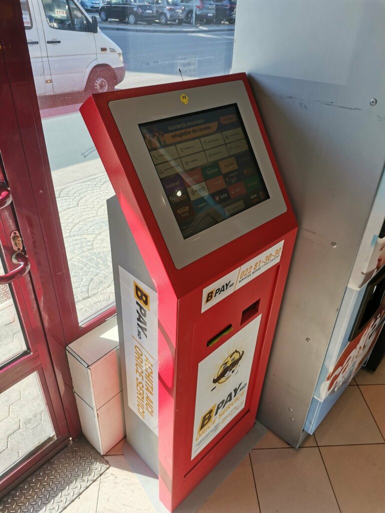 Ödeme terminali BPay, Kişinev, foto