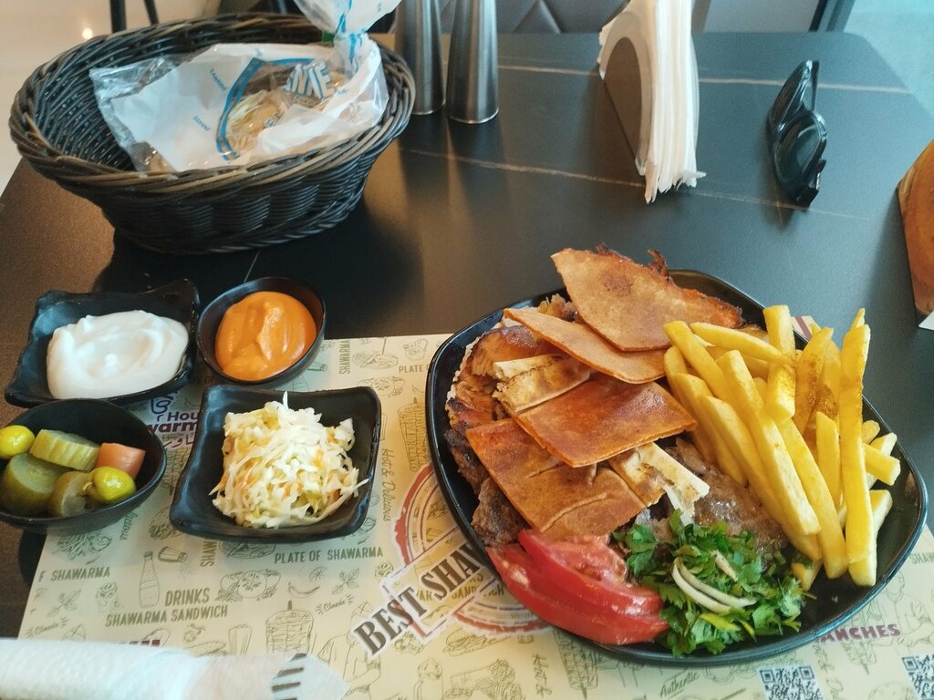 Kafe Shawarma, Dubai, foto