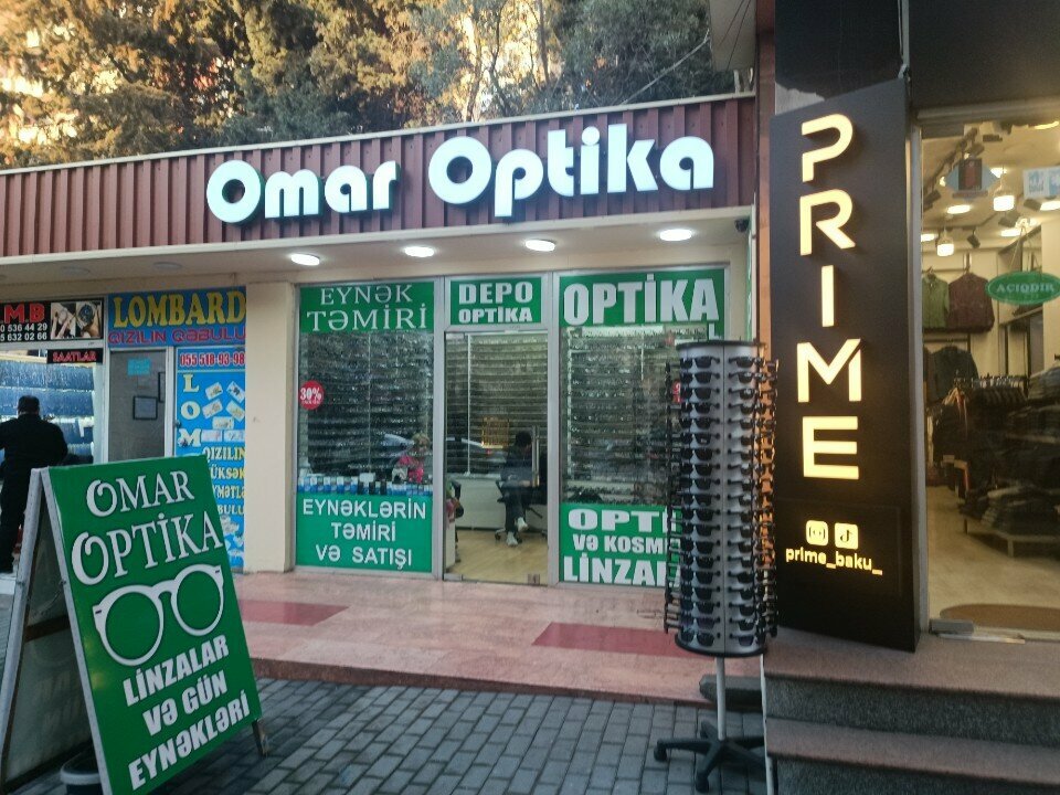 Optik Omer optika, Bakü, foto