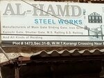 Al hamd (No:L147, Korangi, Sector 31-A), metal ürün firmaları  Karaçi'den