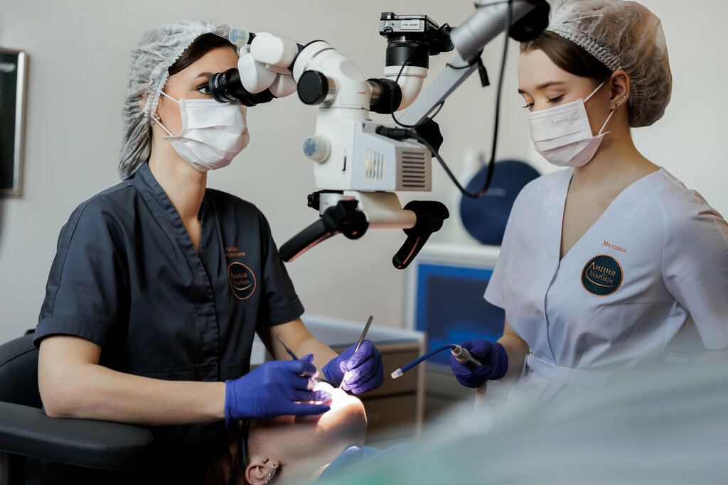 Özel ağız ve diş sağlığı klinikleri ve muayenehaneleri Liniya Ulybki, Saint‑Petersburg, foto
