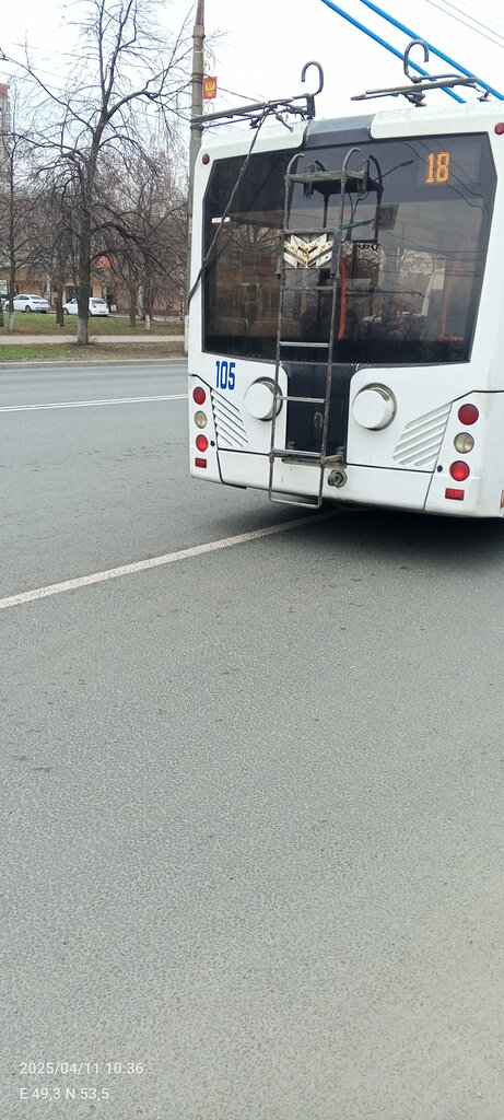 Troleybüs otoparkı Троллейбусное депо № 3, Tolyatti (Togliatti), foto