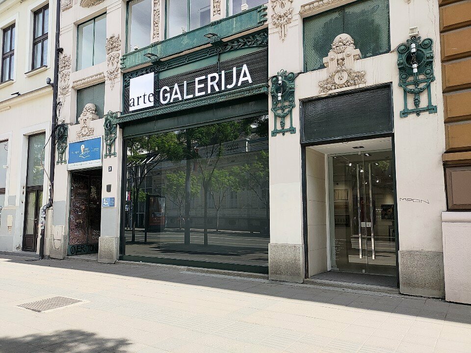 Sanat galerisi Arte Galerija, Belgrad, foto