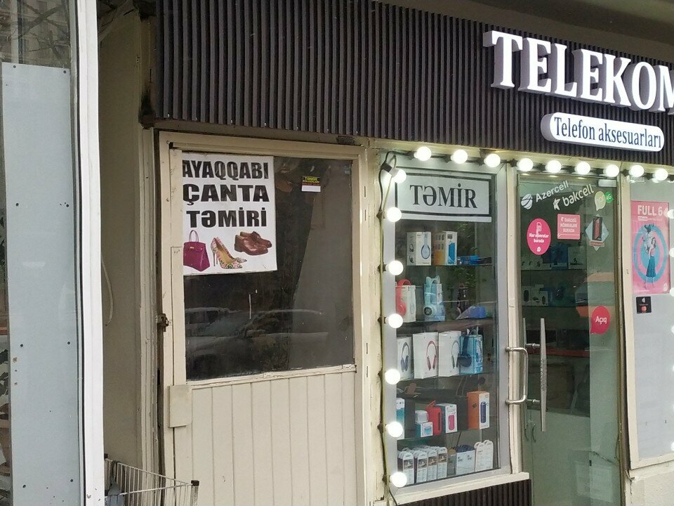 Ayakkabı tamiri Ayaqqabı çanta təmir, Bakü, foto