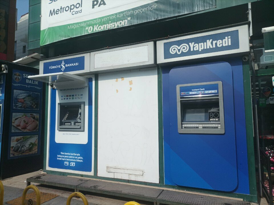 ATM'ler Türkiye İş Bankası, İstanbul, foto