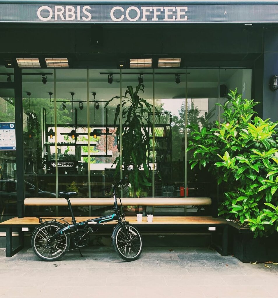 Kahve dükkanları Orbis Coffee, İstanbul, foto