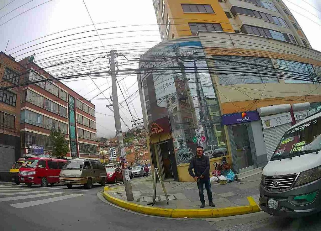 ATM'ler Banco Sol, La Paz, foto