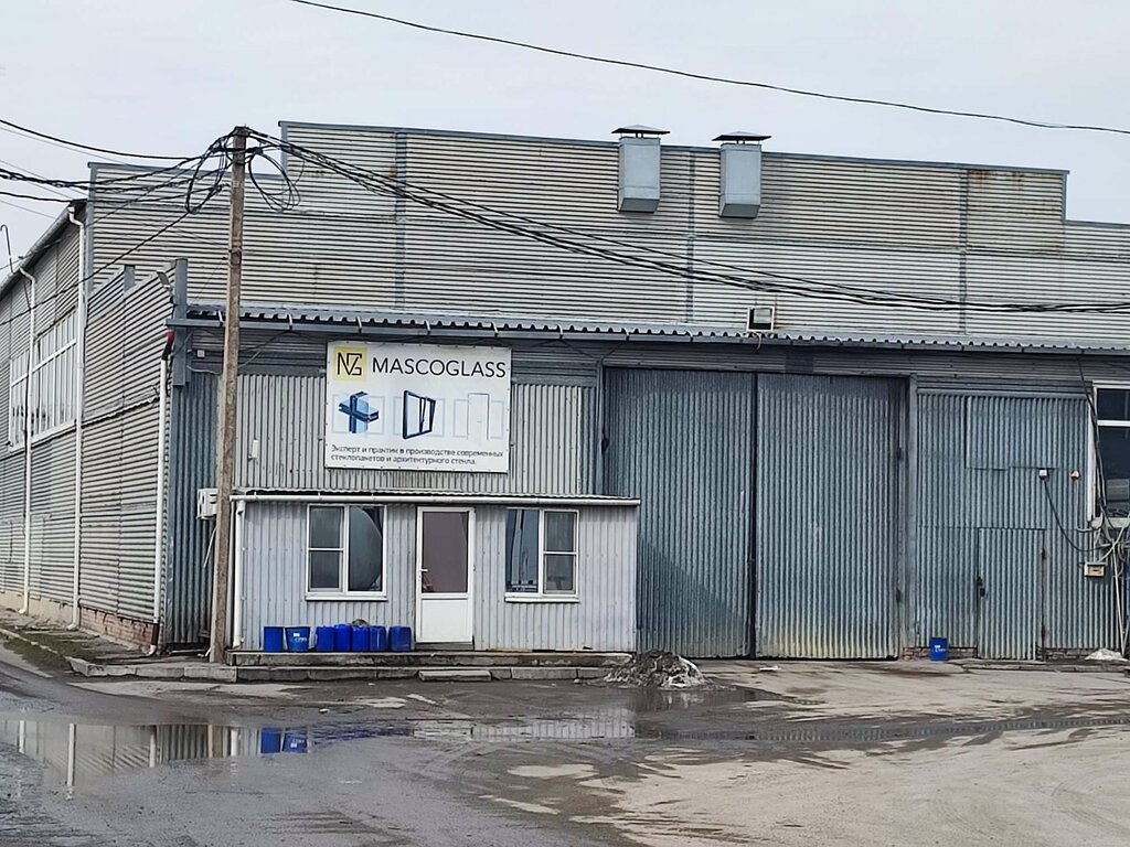 Cam ve cam ürün üreticisi Mascoglass, Bataysk, foto