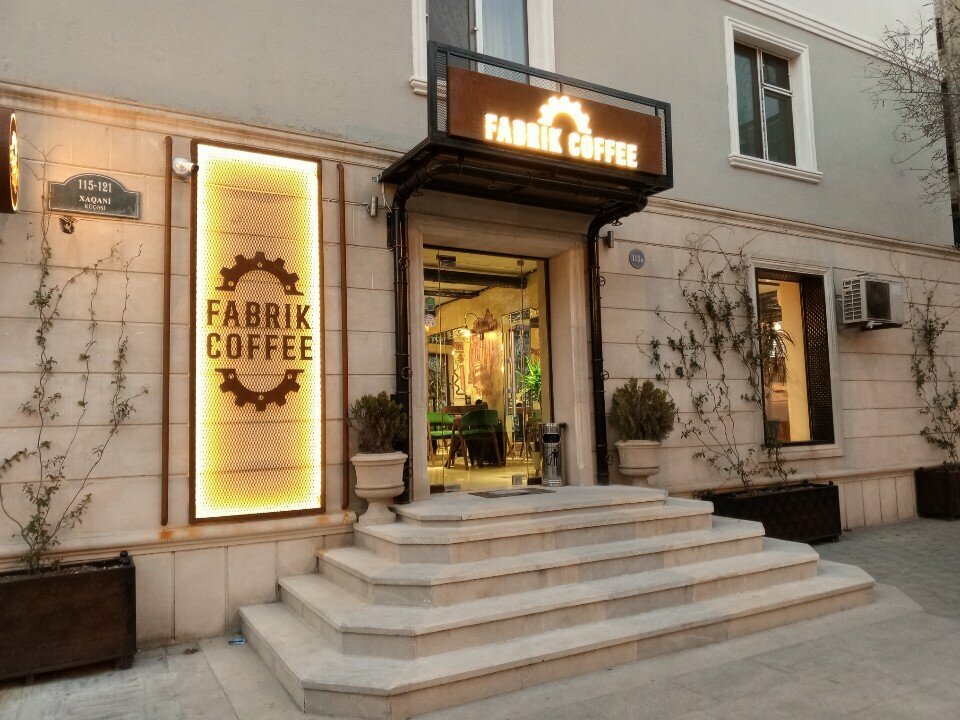 Kahve dükkanları Fabrik Coffee, Bakü, foto