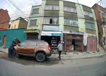 Bolivar (Department of La Paz, Provincia Murillo, La Paz, Cotahuma, Avenida Ricardo Jaimes Freyre, 1938), oto döşeme  Bolivya'dan