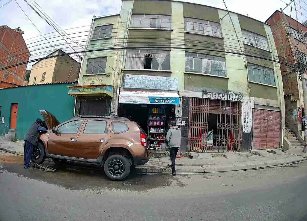 Oto döşeme Bolivar, La Paz, foto