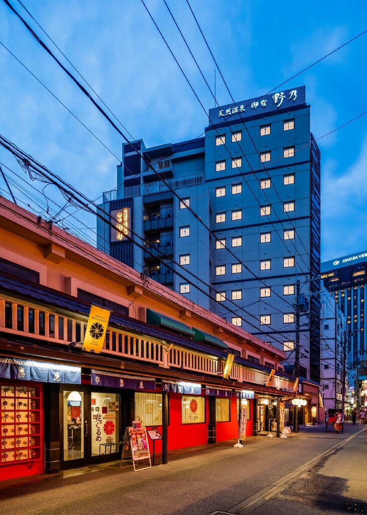 Otel Onyado Nono Asakusa Natural Hot Springs, Tokyo, foto