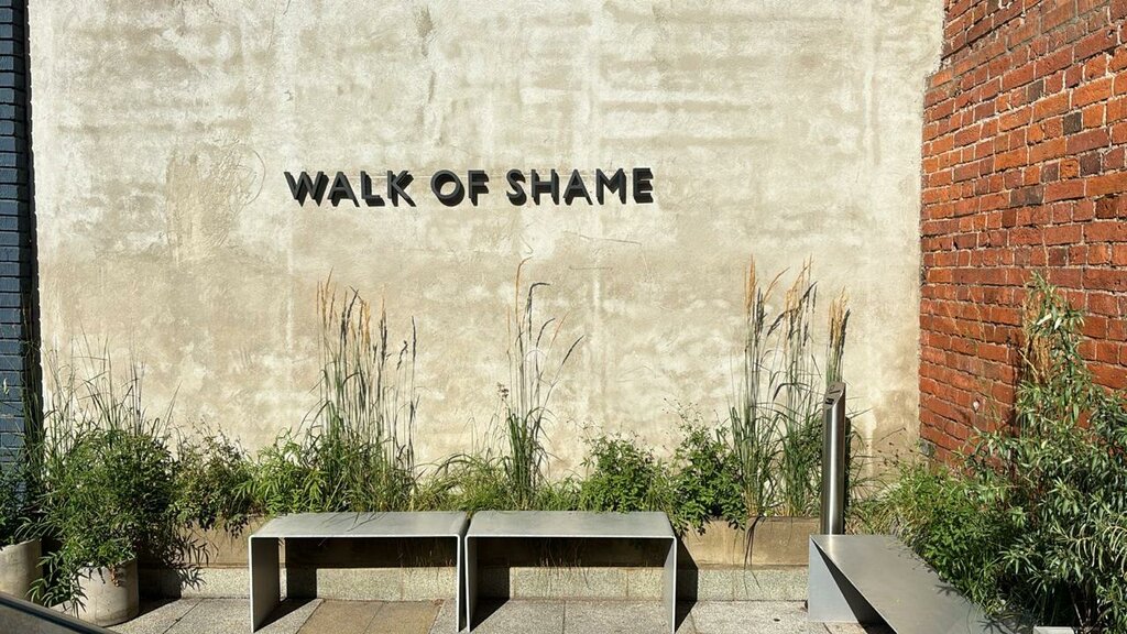 Giyim mağazası Walk of Shame, Moskova, foto